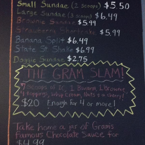 Gram's Ice Cream (Now Closed) - 3 tips