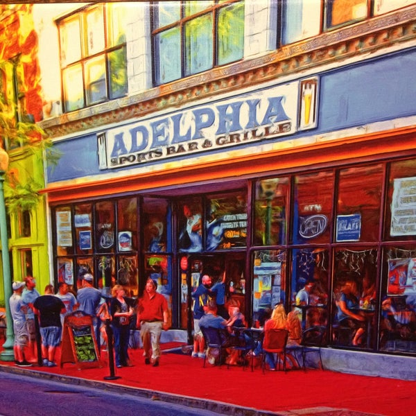 Adelphia Sports Bar & Grille - Downtown Charleston - 218 Capitol St