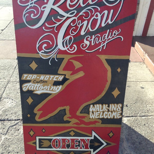The Red Crow Tattoo Studio - North Park - 1 tip