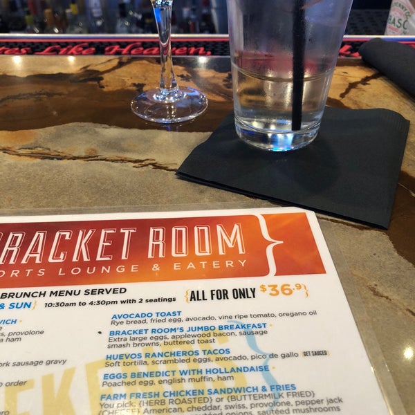 Bracket Room Menu