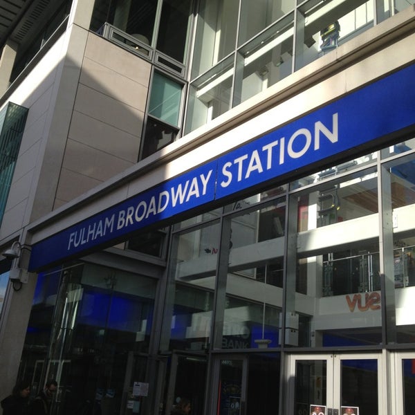 Fulham Broadway London Underground Station - Hammersmith and Fulham ...