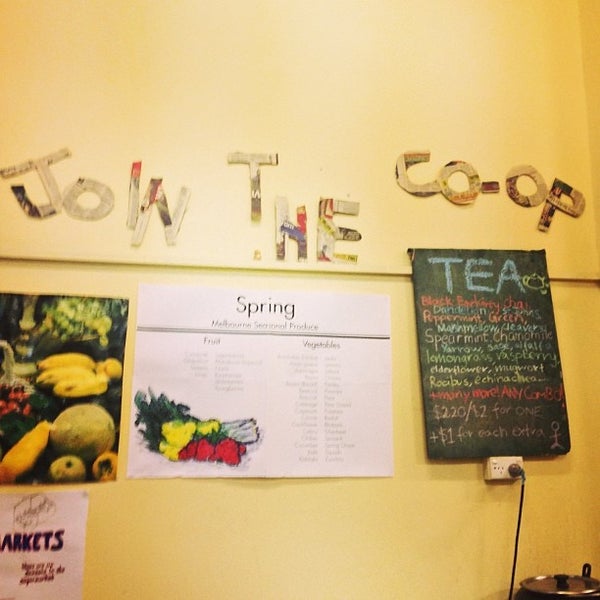 Melbourne University Food Coop - College Cafeteria in The University of ...