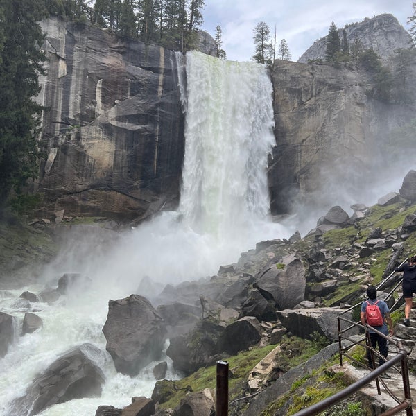 Vernal Falls - Waterfall in Yosemite National Park