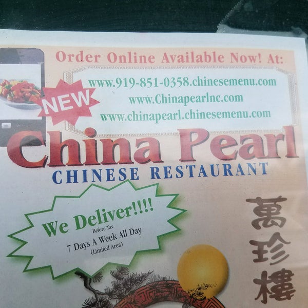 China Pearl - Chinese Restaurant in Raleigh