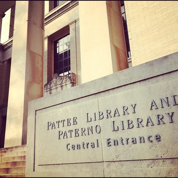 Pattee / Paterno Library - 52 tips