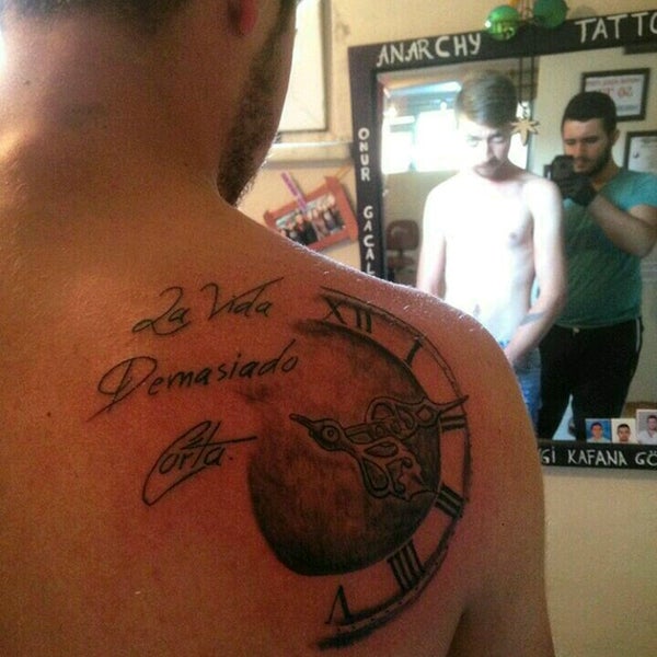 Anarchy Tattoo Designs For Men