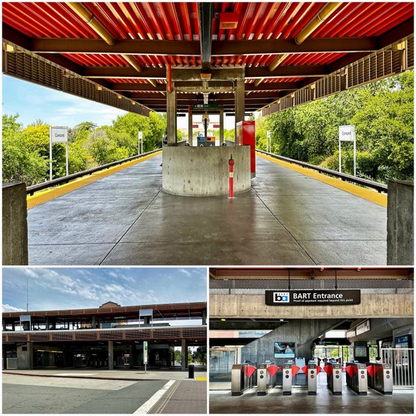Concord BART Station - Light Rail Station in Concord