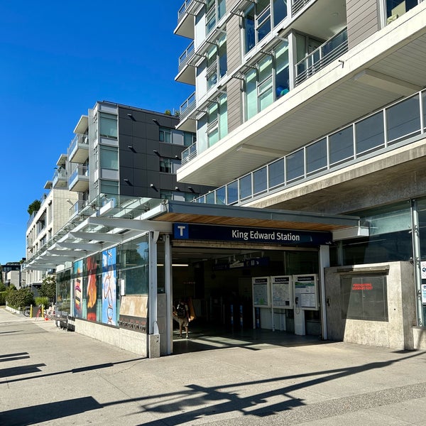 King Edward SkyTrain Station - Light Rail Station in Vancouver
