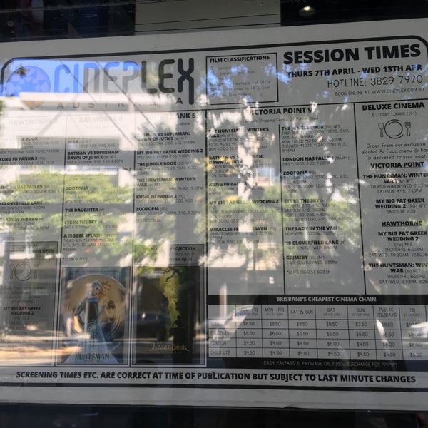 Photos at South Bank Cineplex - South Brisbane, QLD