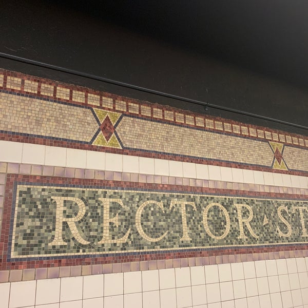 MTA Subway - Rector St (1) - Financial District - New York, NY