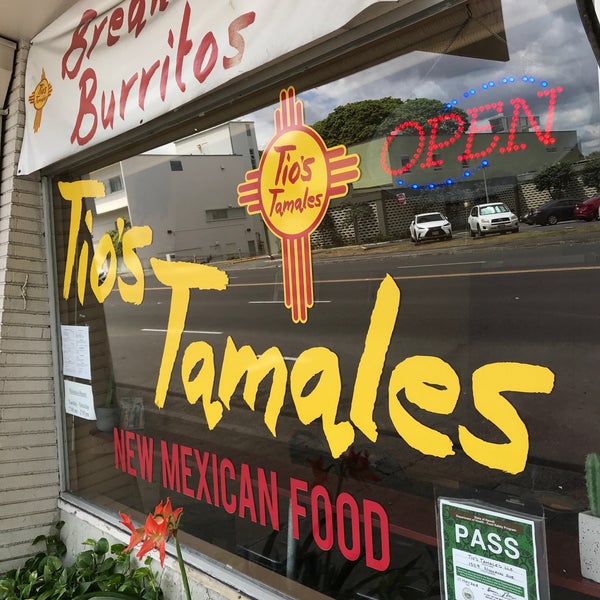 Tio's Tamales - Burrito Restaurant in Honolulu