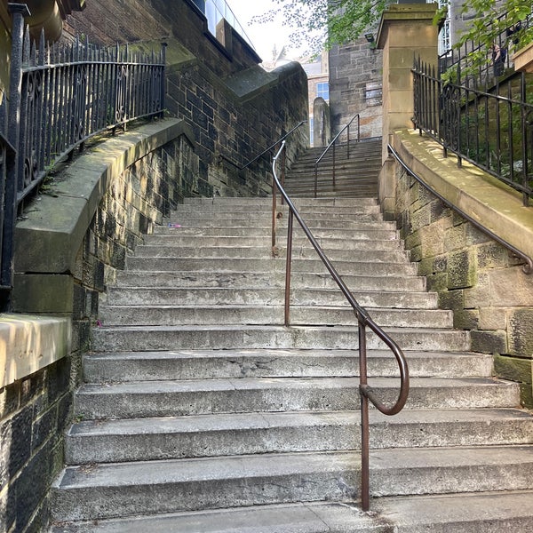 The News Steps - Waverley Station - Edinburgh, City of Edinburgh