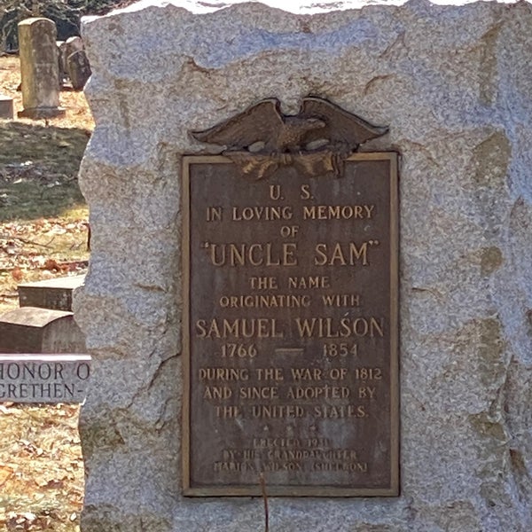 Uncle Sam's Grave Site - Historic and Protected Site