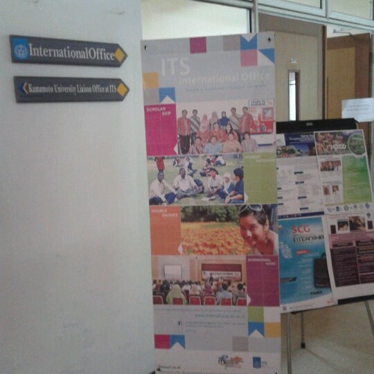 International Office ITS Rektorat ITS lt. 2 - 3 tips