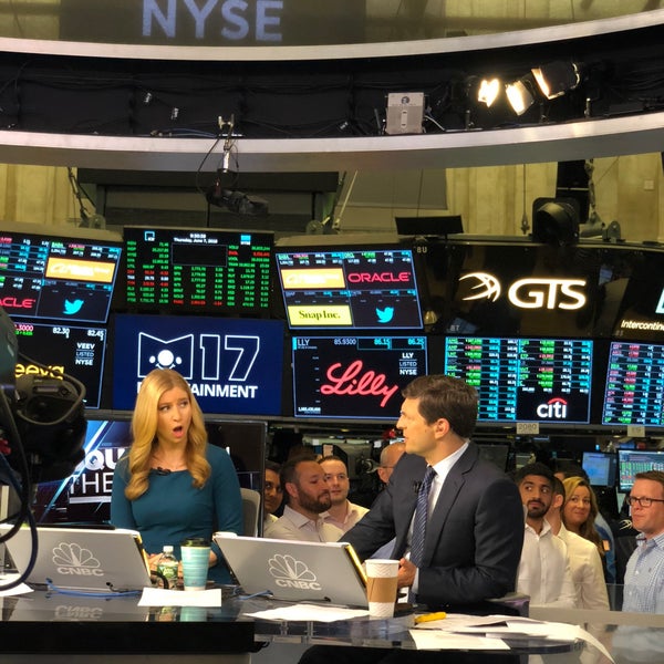 CNBC Platform at NYSE - Financial District - New York, NY