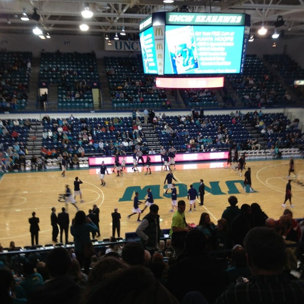 Photos at Trask Coliseum - College Basketball Court in Wilmington