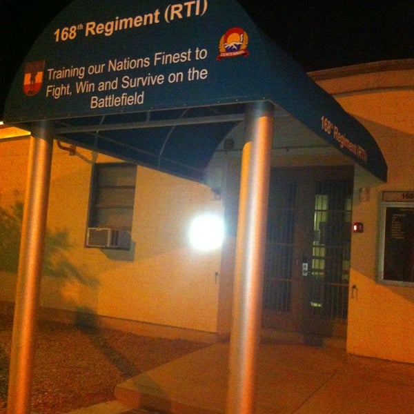 HQ 168th Regiment (RTI) - 5040 Bennett St Bldg 8010