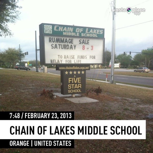 Photos at Chain of Lakes Middle School - 115 visitors