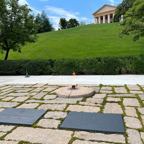 Jfk Eternal Flame At Night