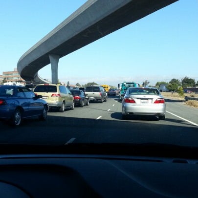 CA-92 & US 101 Interchange - Intersection in San Mateo