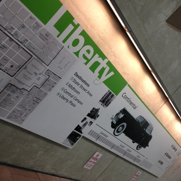 Library Lane Underground Parking Structure - Parking in Downtown Ann Arbor