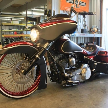 Azzkikr Cadillac Bagger