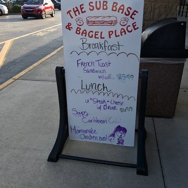 The Sub Base & Bagel Palace - 4 tips