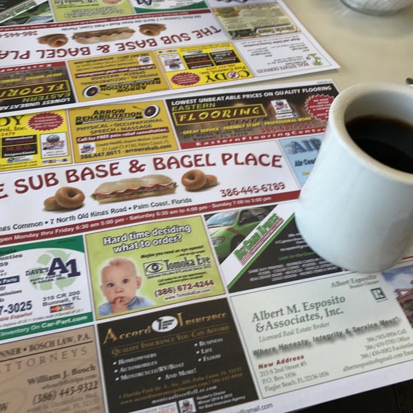 The Sub Base & Bagel Palace - 4 tips