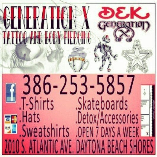 Generation X Tattoo - Tattoo Parlor