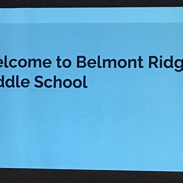 Belmont Ridge Middle School - 2 tips