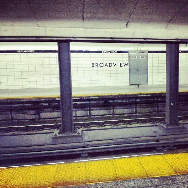 Photos at Broadview Subway Station - Metro Station in Riverdale