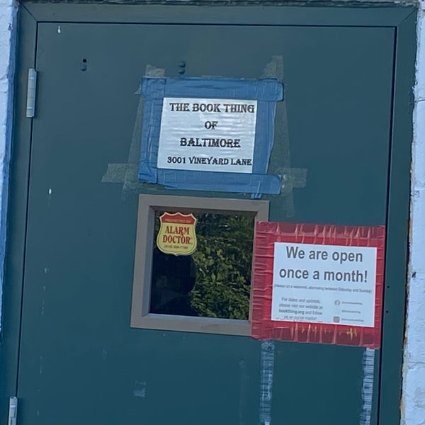 The Book Thing - Bookstore in Baltimore