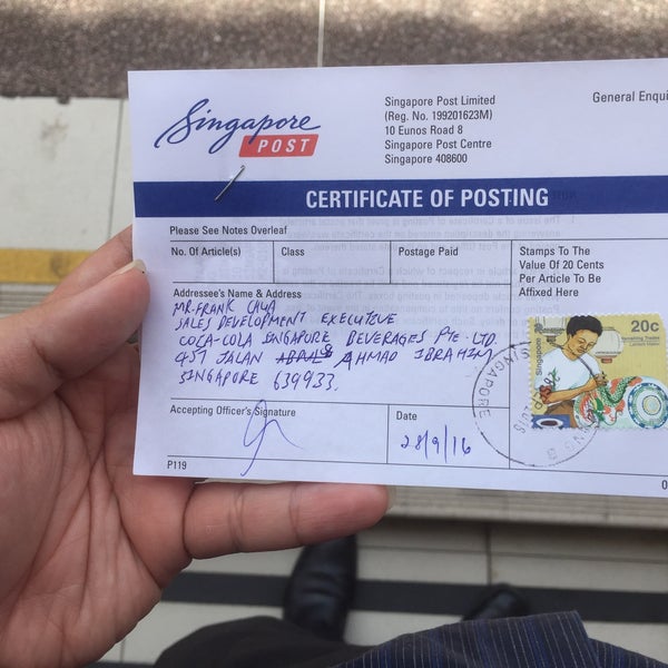 SingPost - Post Office in Singapore