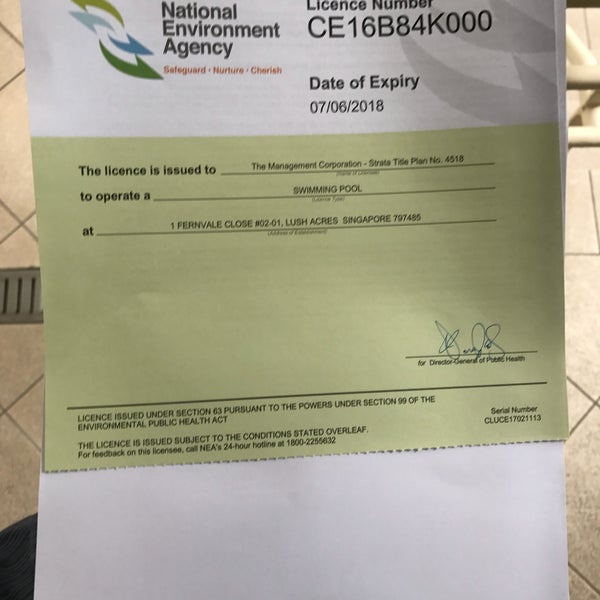 NEA Customer Service Centre (Now Closed)