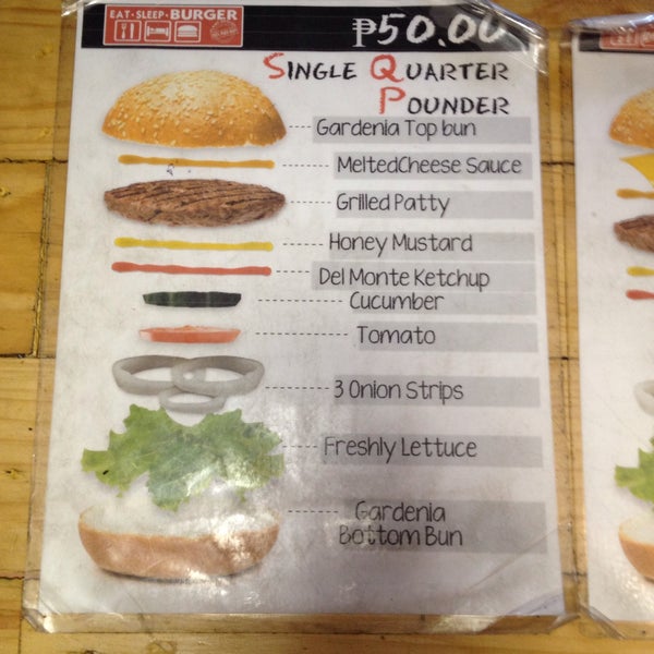 Eat Sleep Burger - Burger Joint in Las Piñas City