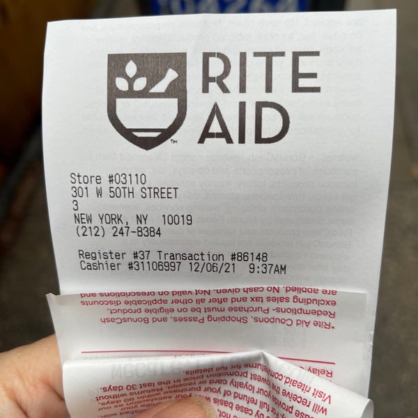 Rite Aid (Now Closed) - Pharmacy in New York
