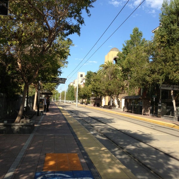 Rio Vista Trolley Station - Mission Valley East - San Diego, CA