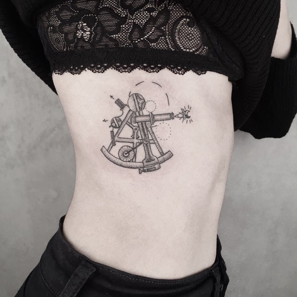 Sextant Tattoo