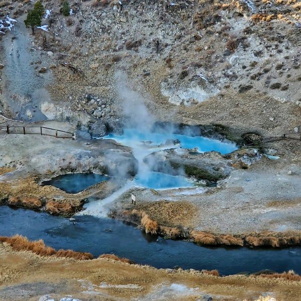 Hot Creek Geological Site - Hot Spring