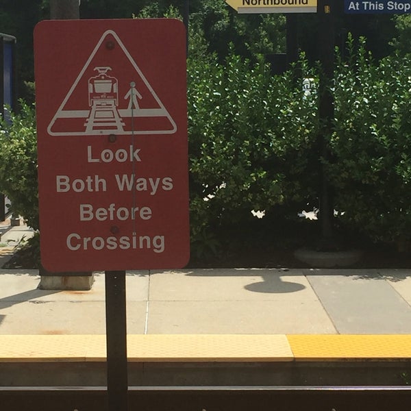 Photos at Falls Road Light Rail Station - Light Rail Station