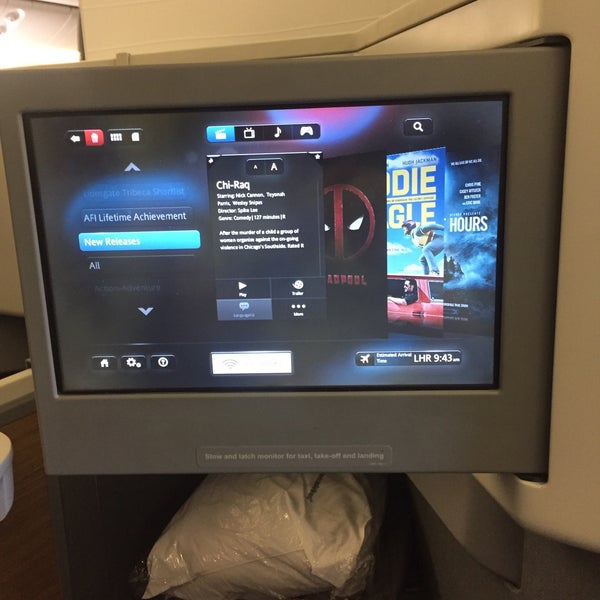 AA Flight 78 - DFW to LHR - Plane