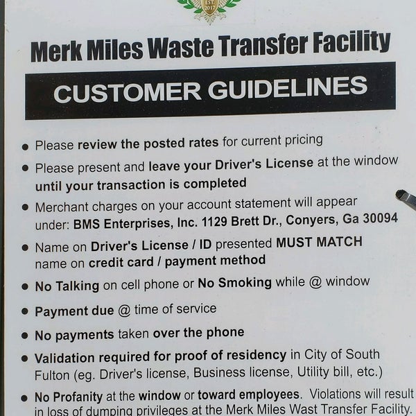 Merk/Miles Waste Transfer Facility - Recycling Facility