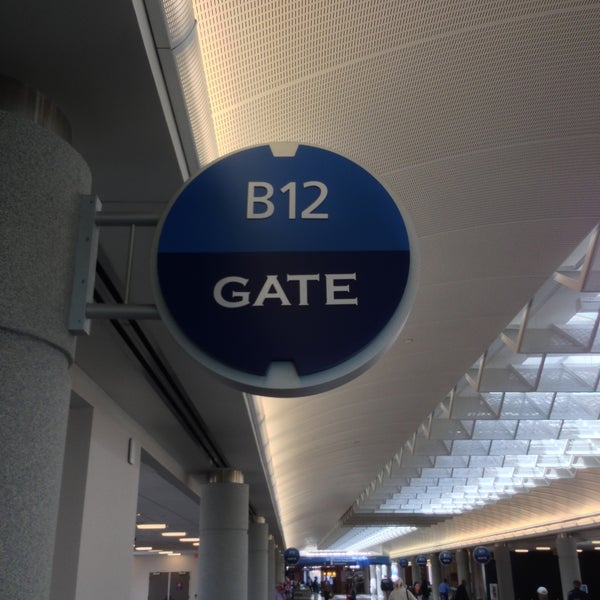 Gate B12 - 1 tip from 605 visitors