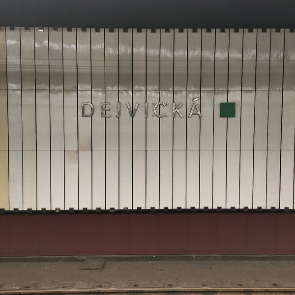 Metro =A= Dejvická - Metro Station in Dejvice