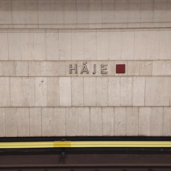 Metro =C= Háje - Metro Station in Praha