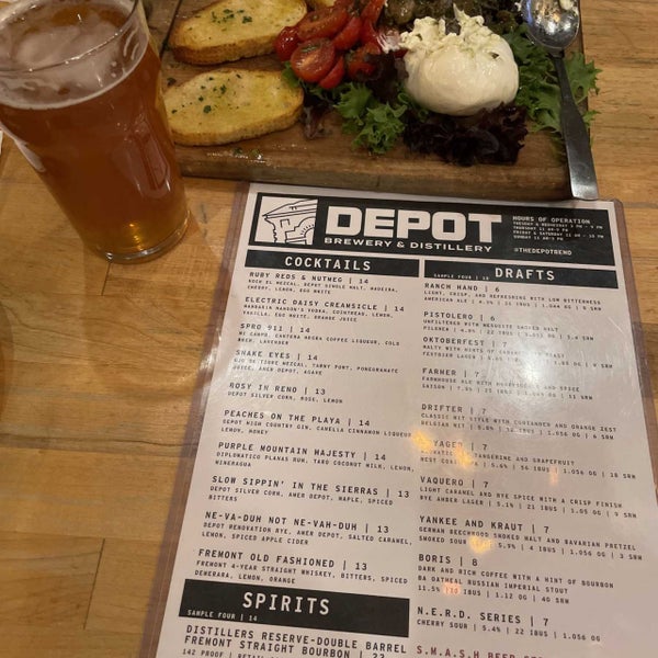 The Depot Craft Brewery and Distillery - 22 tips