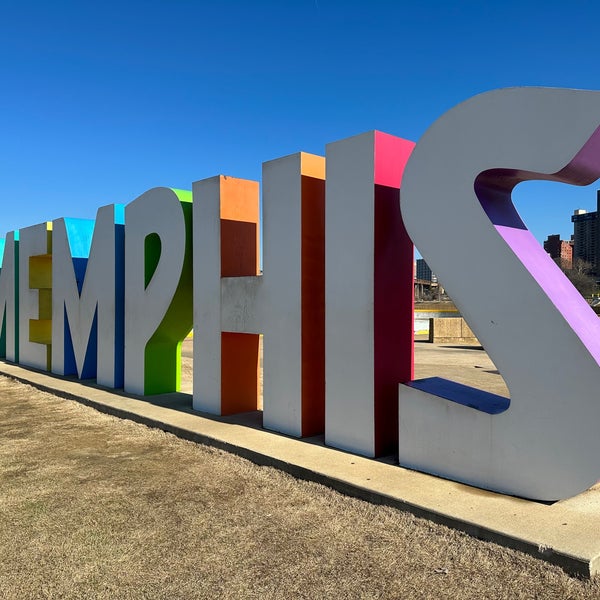 Memphis Sign - Downtown Memphis - Memphis, TN