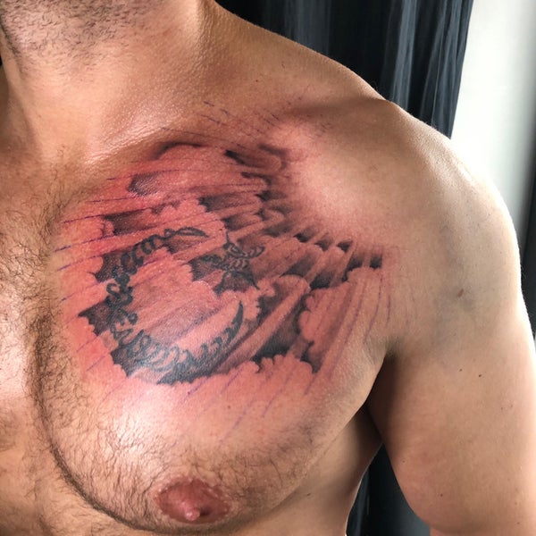 Usmc Tattoos On Ribs