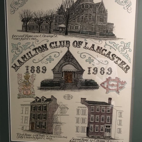 Hamilton Club of Lancaster - E. Orange St
