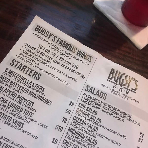 Bugsy's - Northwest Warren - Warren, MI